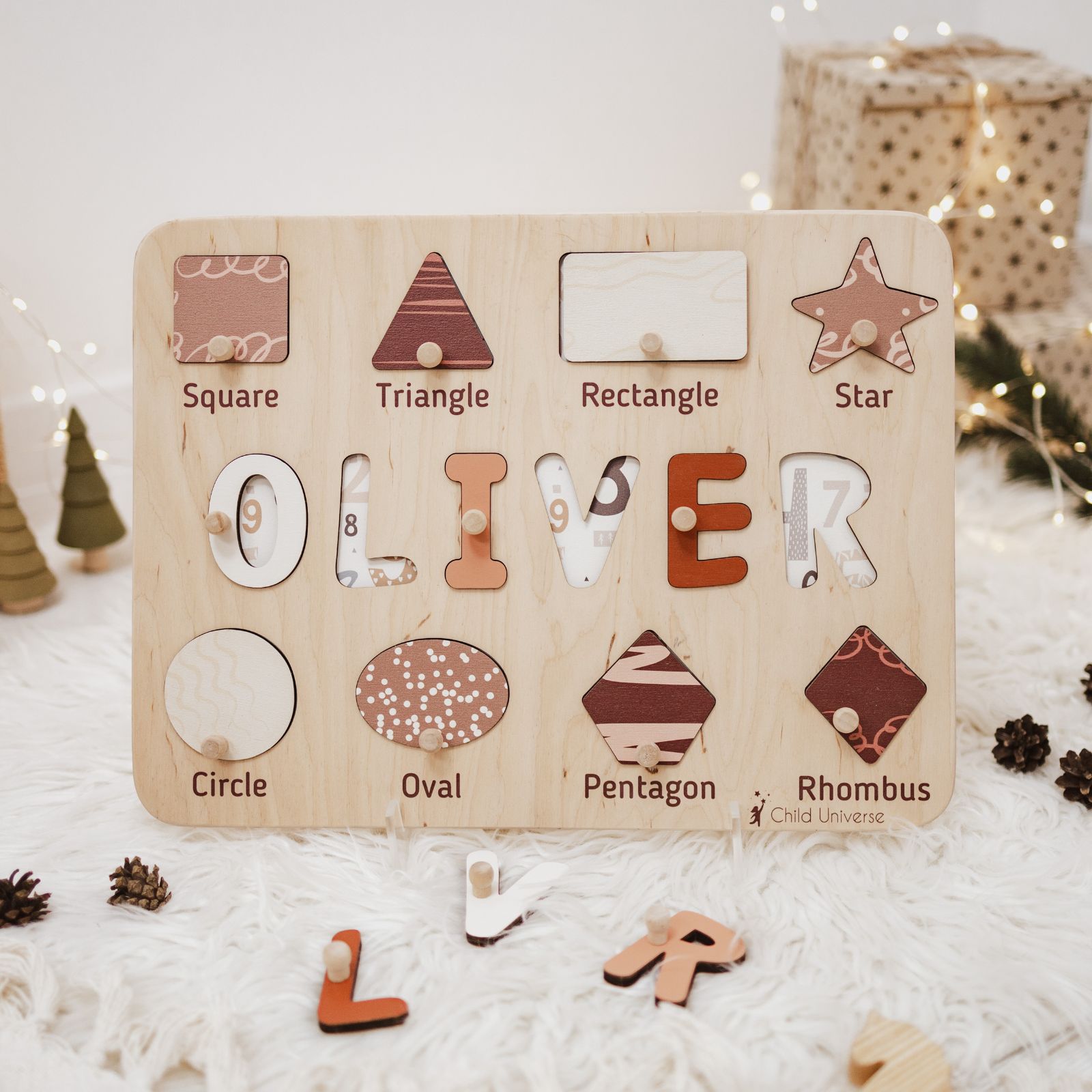 Shape Sorting Name Board Best Price at ChildUniverse