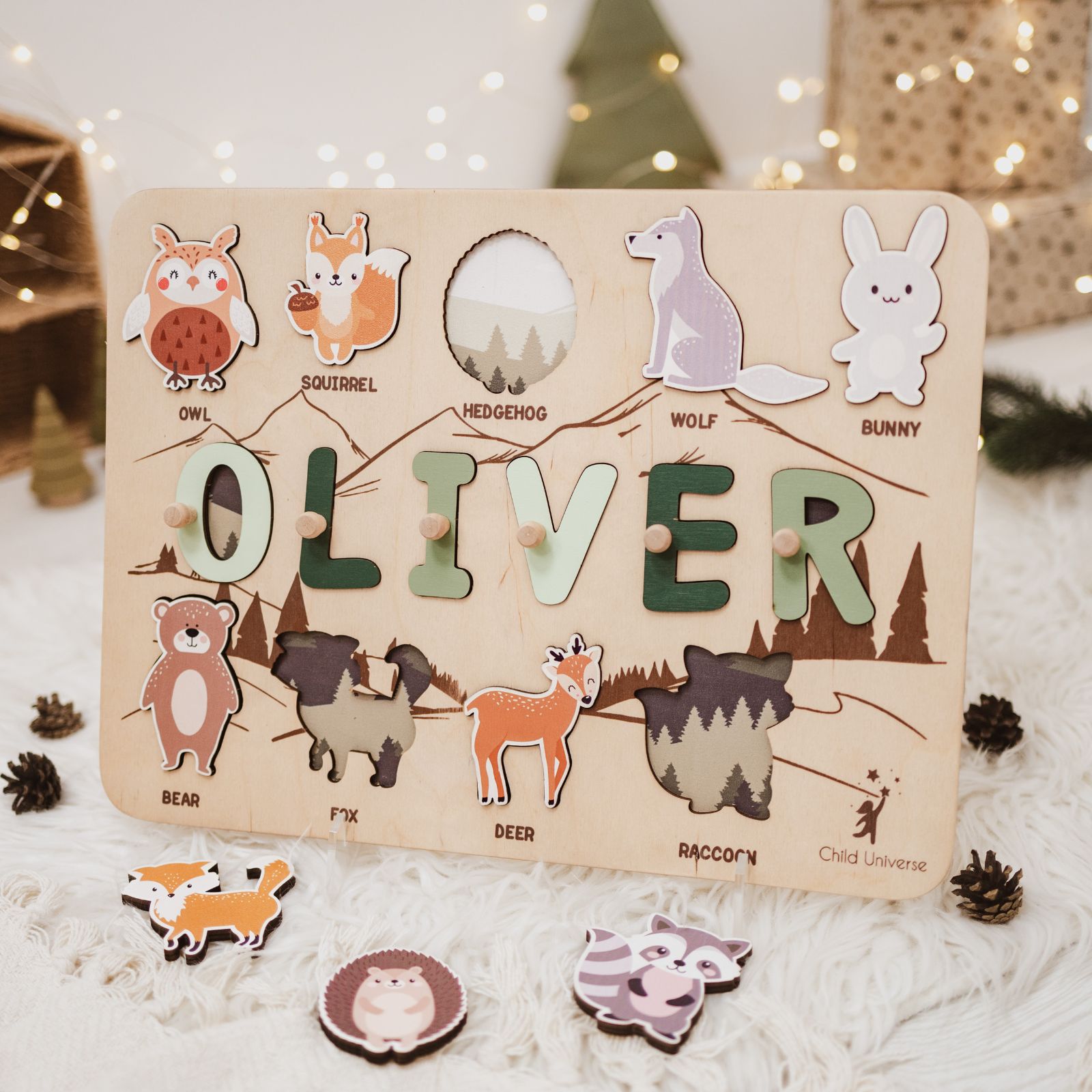 Woodland Name Board ChildUniverse