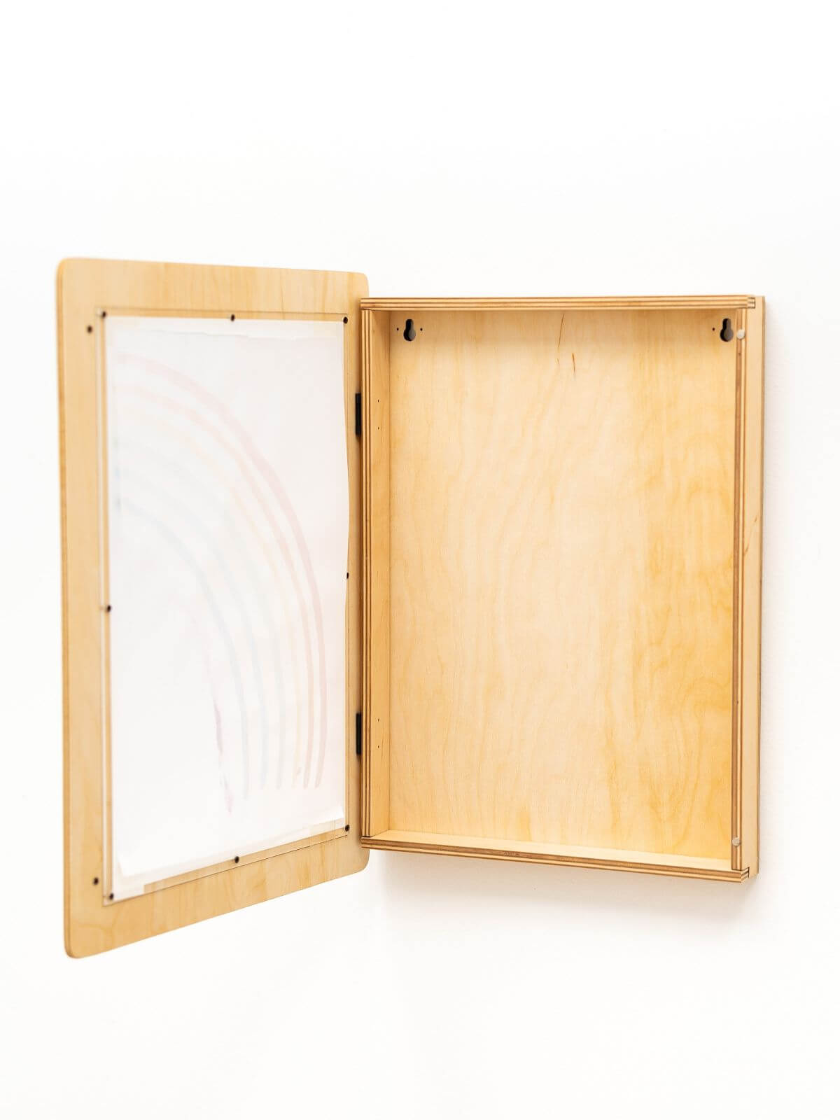 Artwork Display Frame White In Stock at ChildUniverse