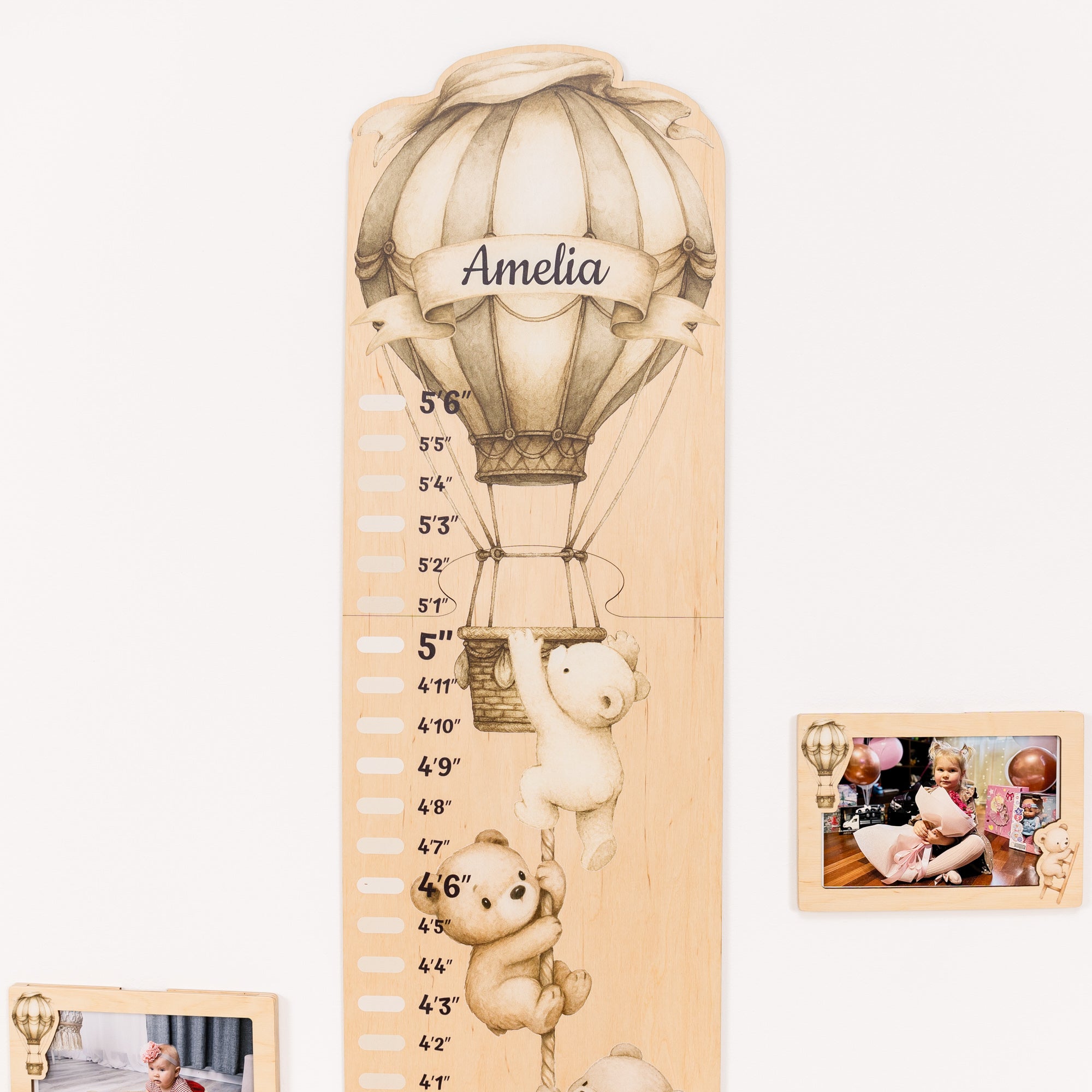 Kids Growth Chart - Teddy Bear | Child Universe