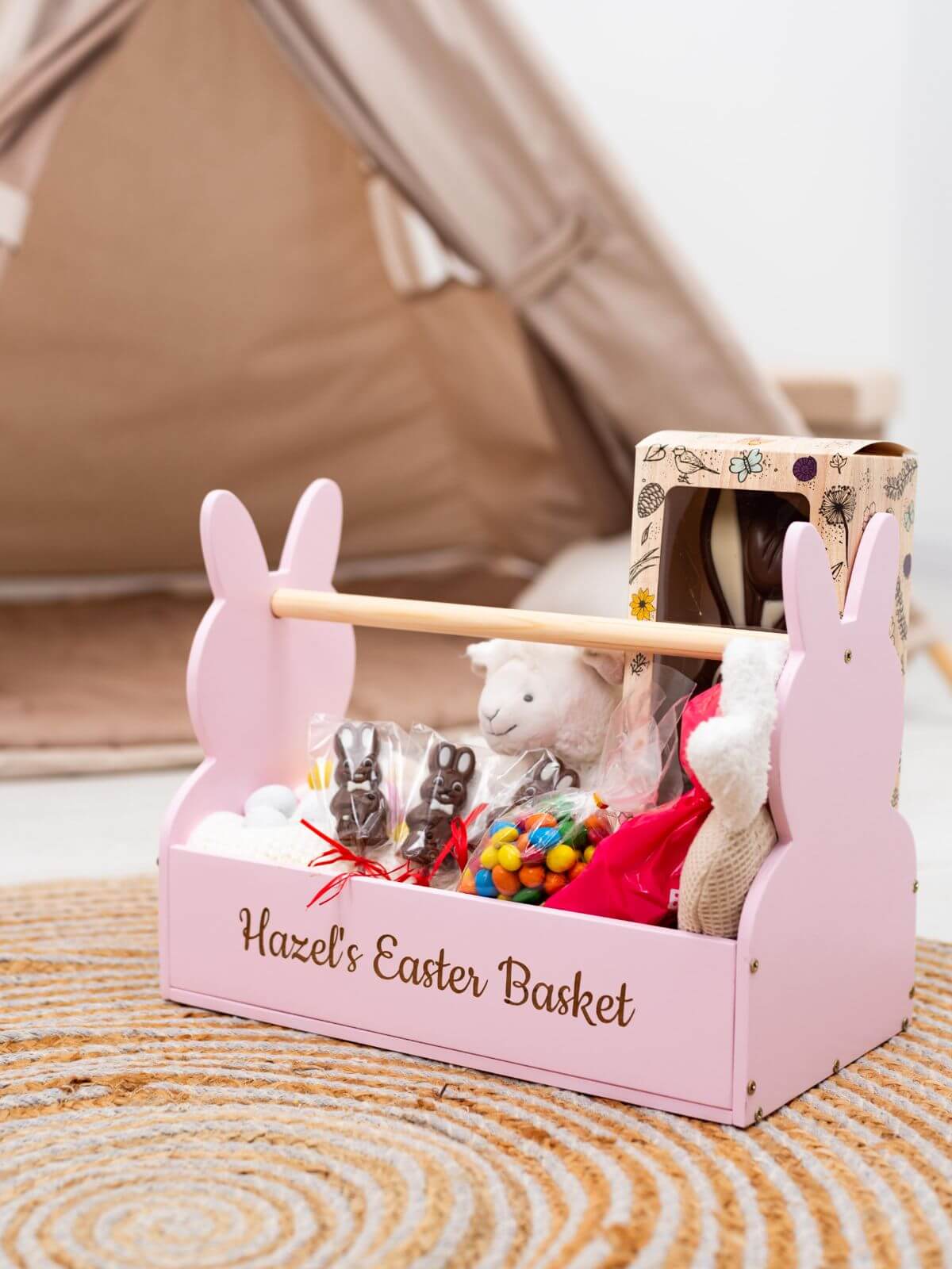 Bunny Easter Basket Easter 2024 with ChildUniverse
