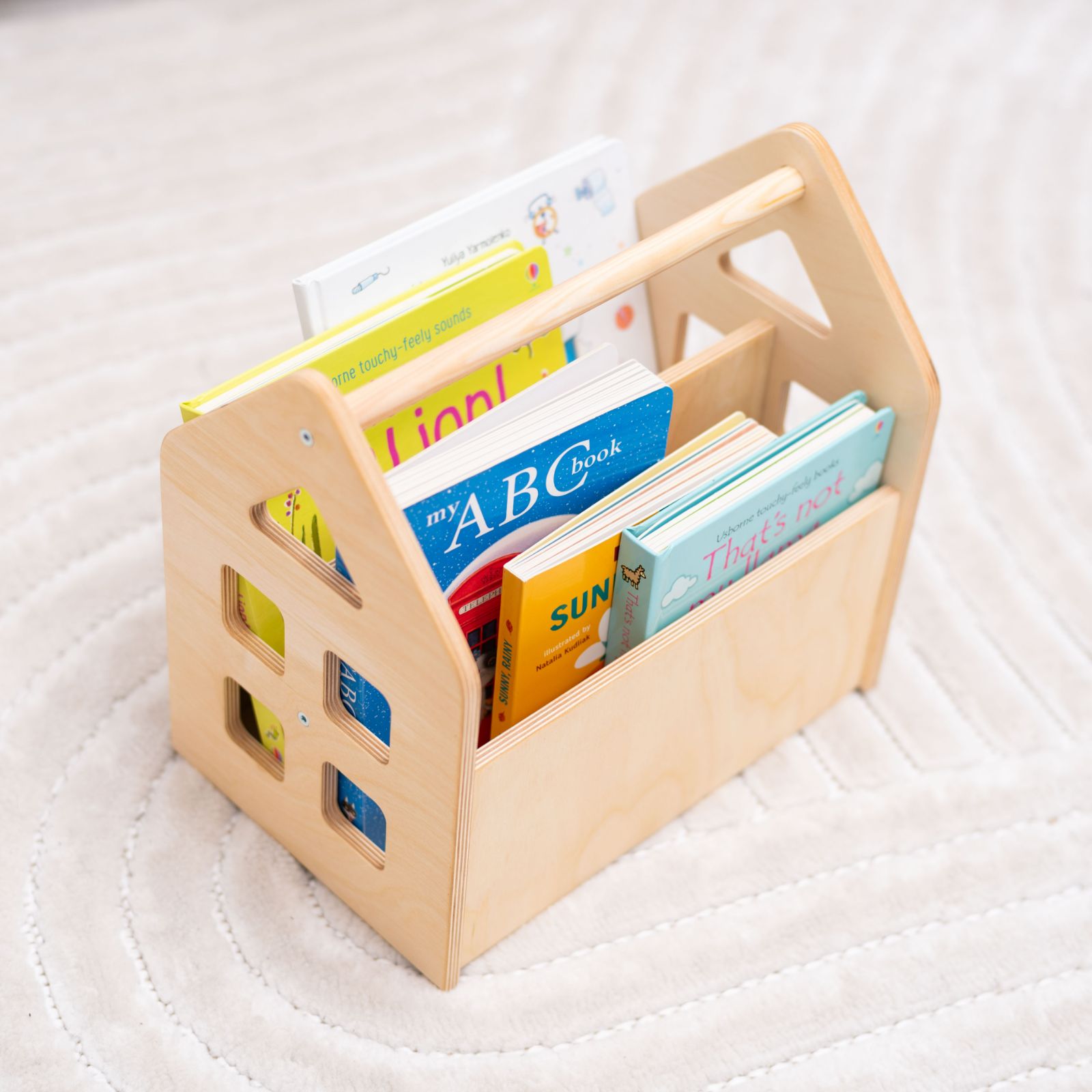 Dark Walnut Montessori Book Shelves • Child Universe