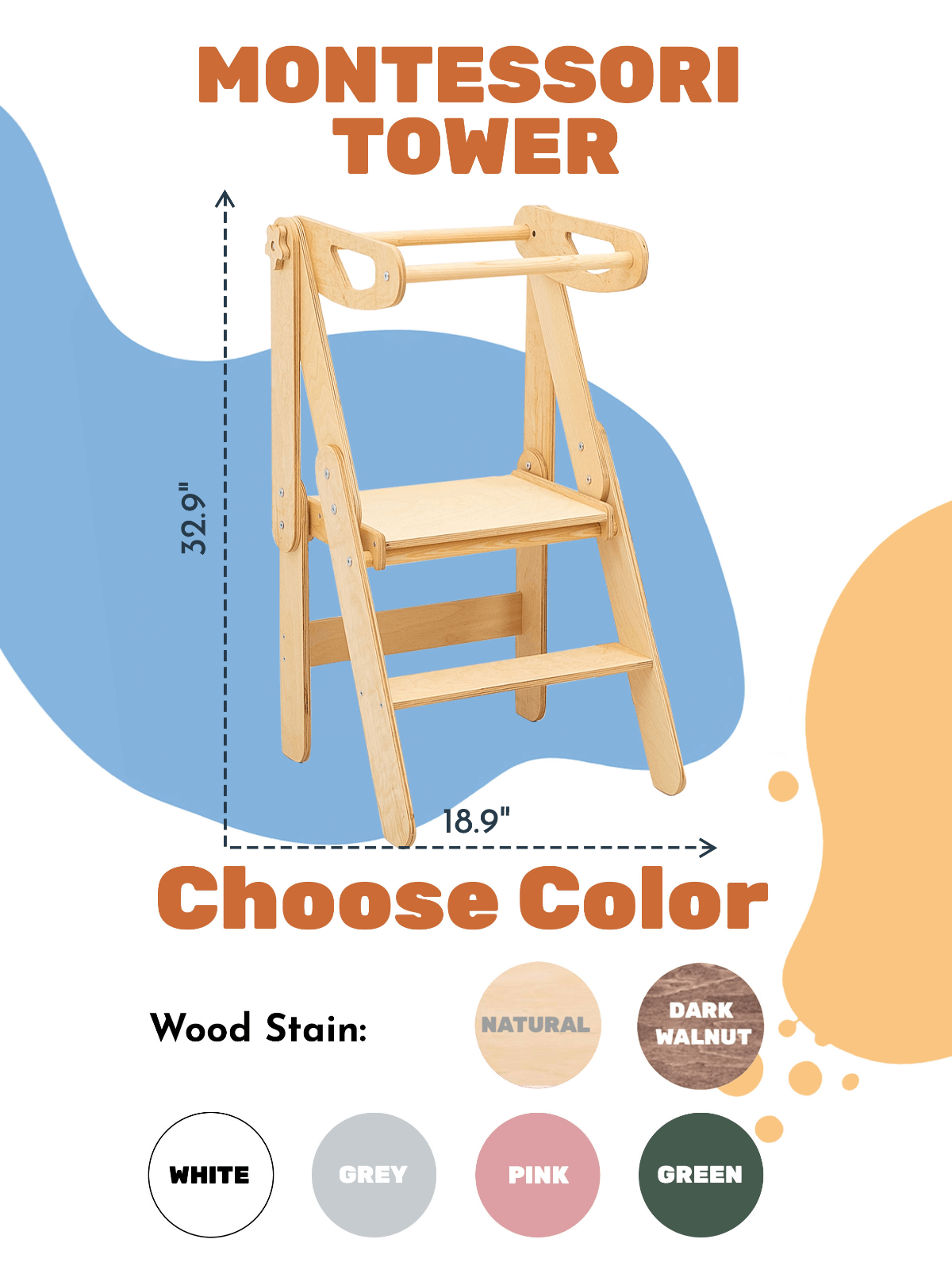 Montessori Learning Tower 🟆 ChildUniverse