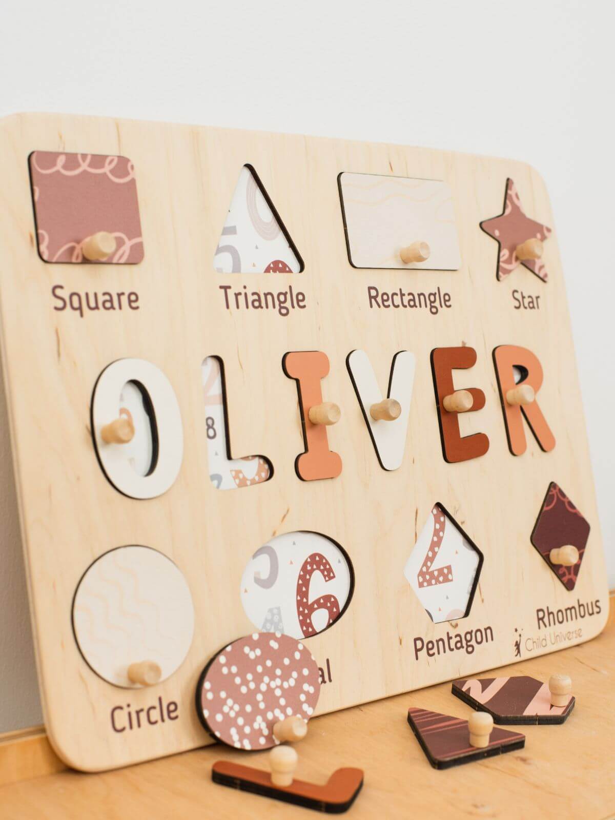Shape Sorting Name Board Best Price at ChildUniverse