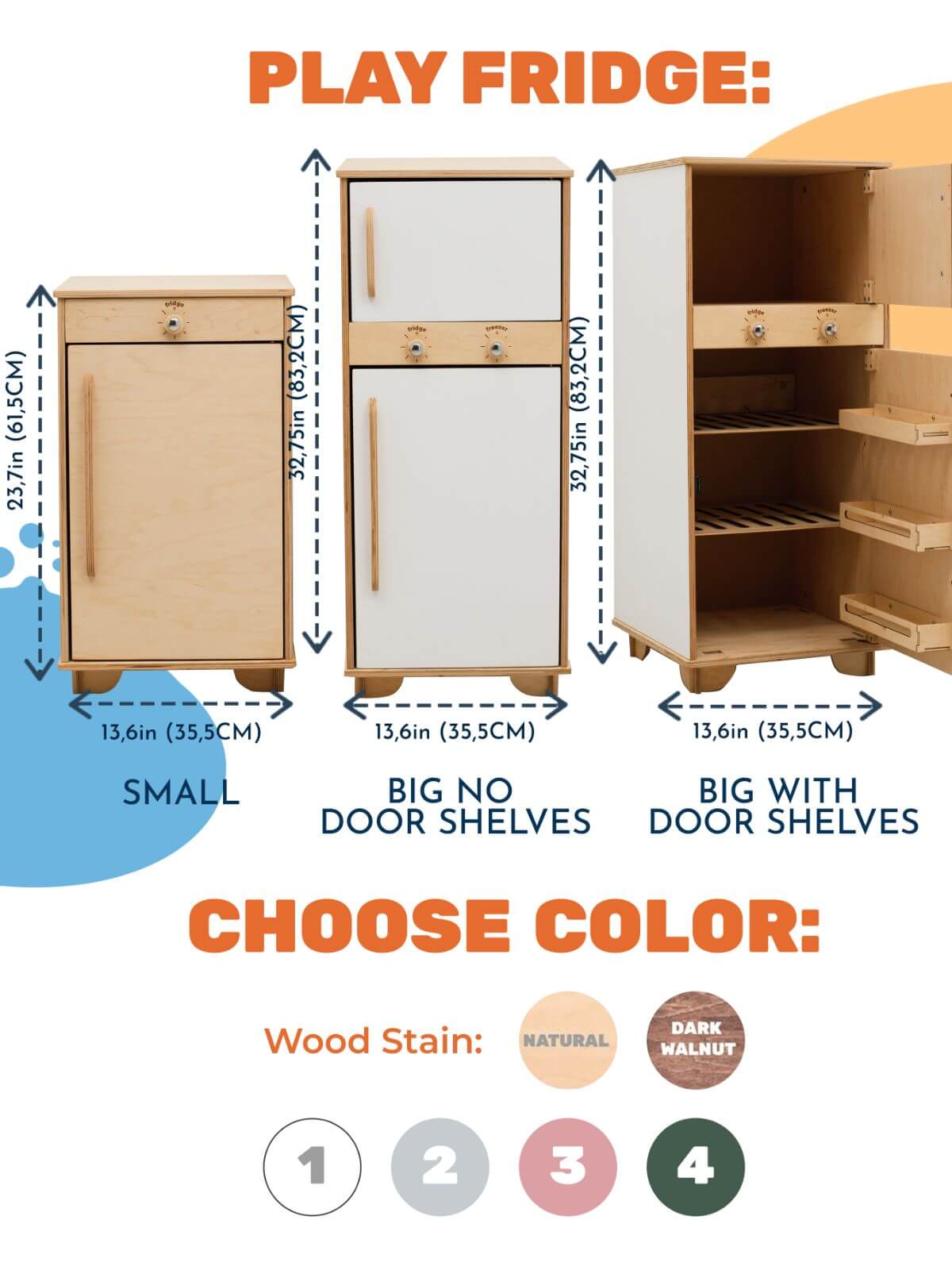 Small Toy Fridge Best Price at ChildUniverse