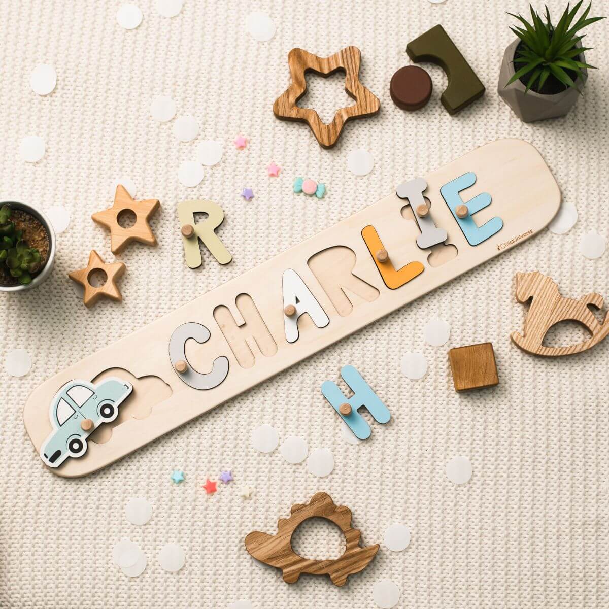 Baby Name Puzzle In Stock at ChildUniverse