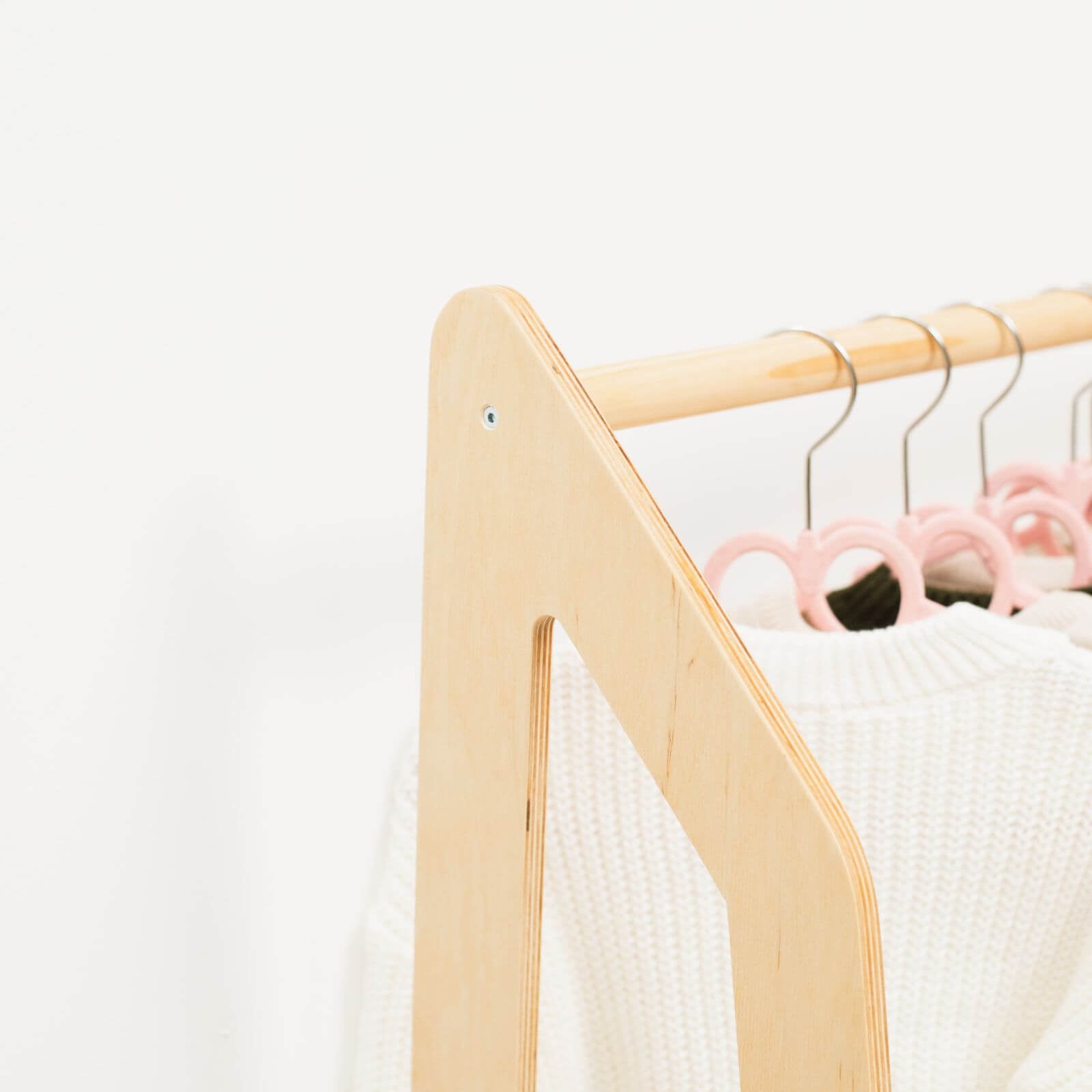 Wooden Clothing Rack Always in Stock at ChildUniverse