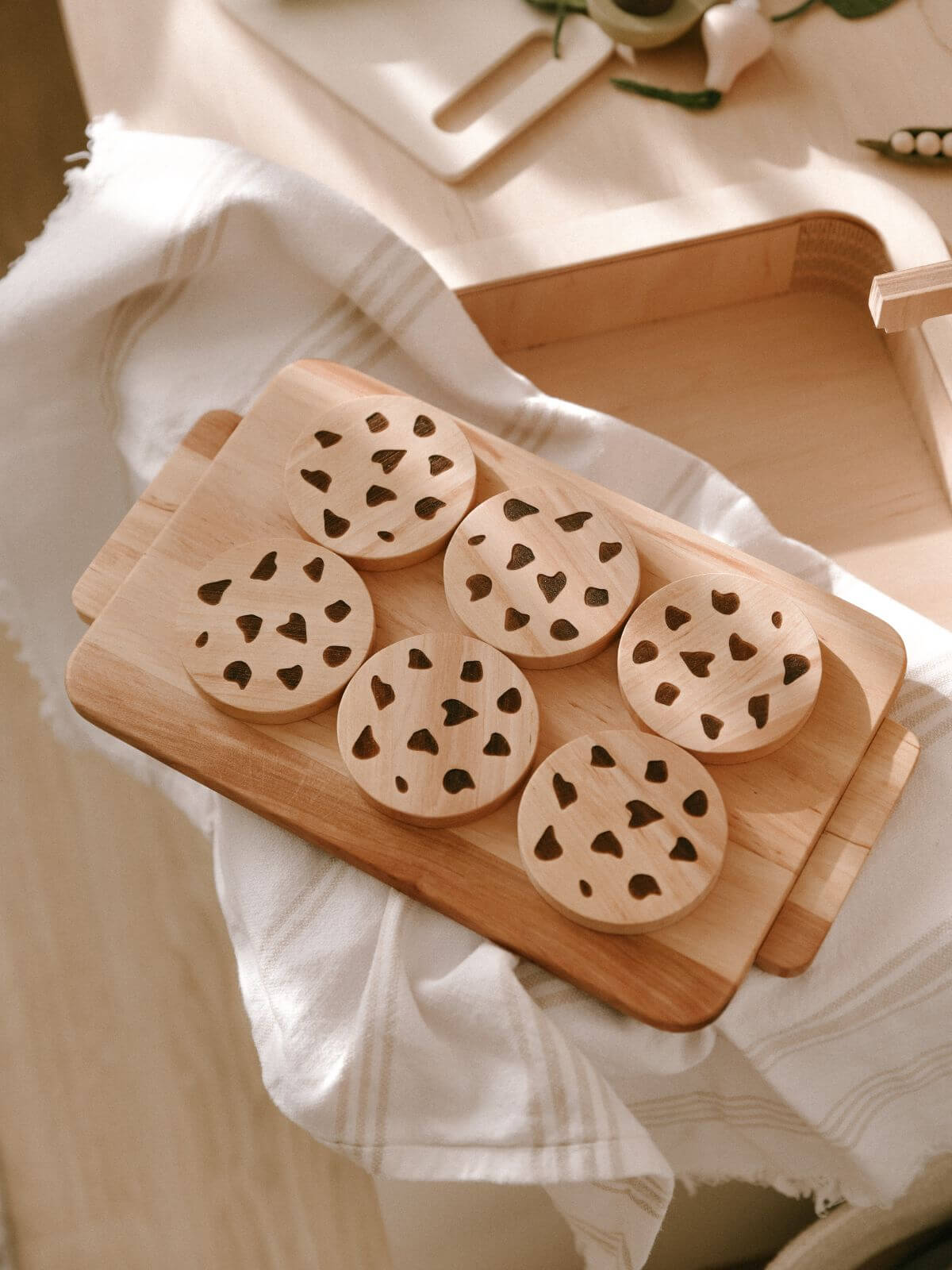 Wooden Cookies Set In Stock at ChildUniverse