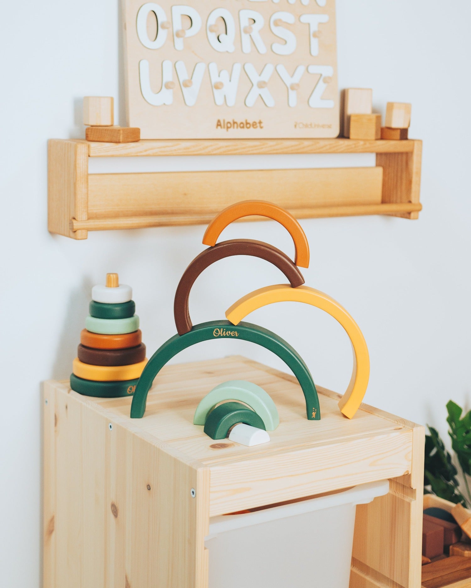 Rainbow Stacker In Stock at ChildUniverse