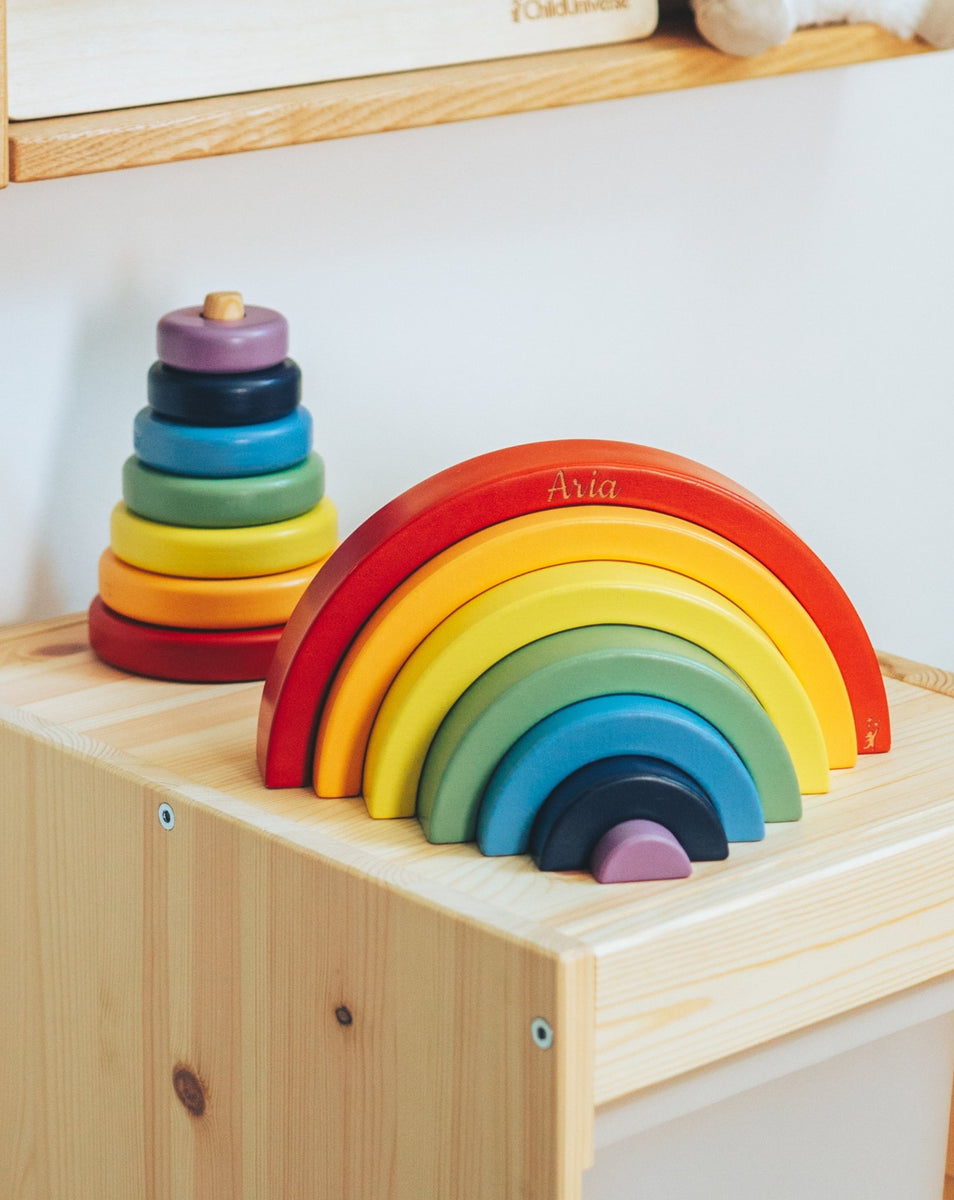 Rainbow Stacker In Stock at ChildUniverse