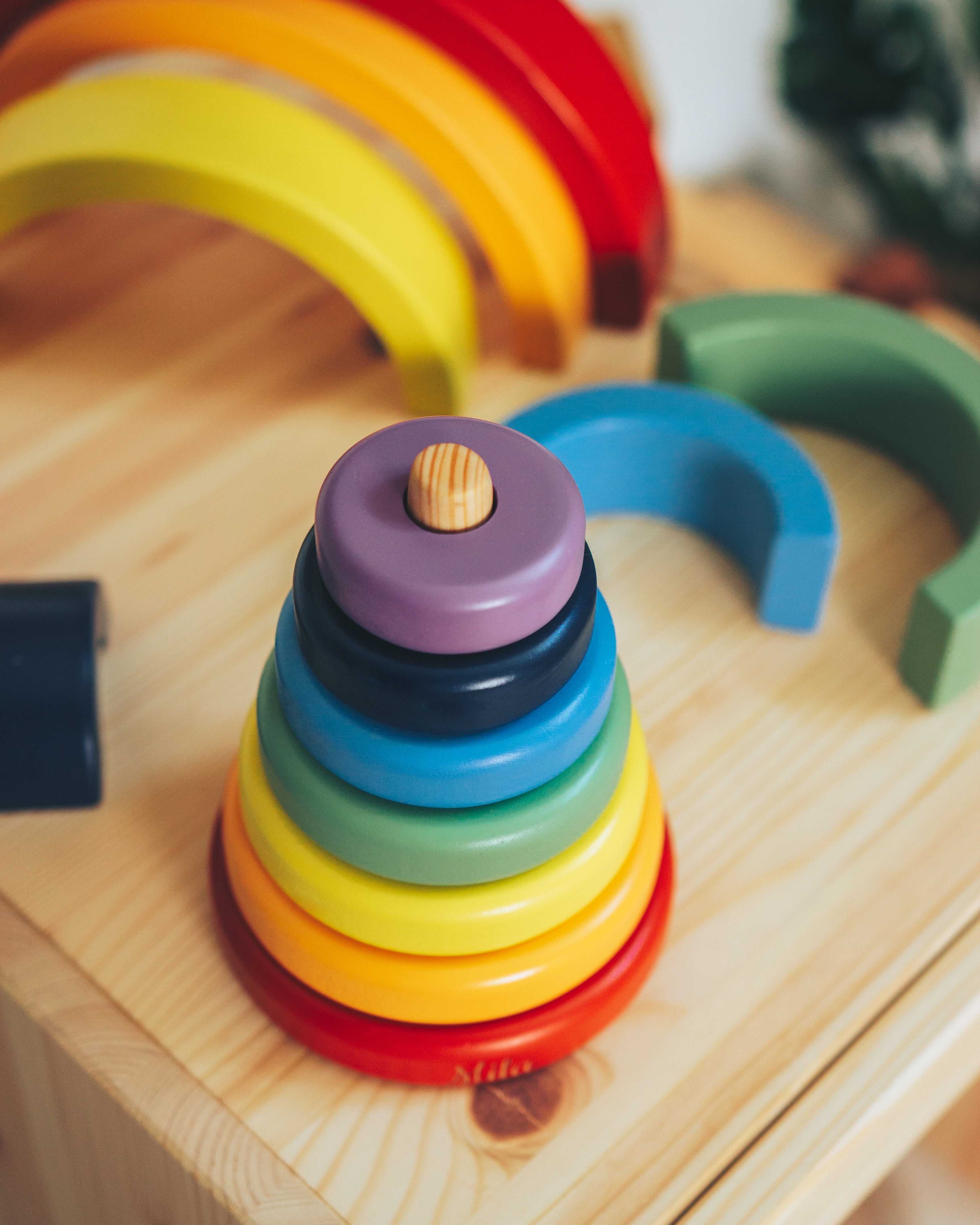 Rainbow Ring Stacker ChildUniverse Best Price